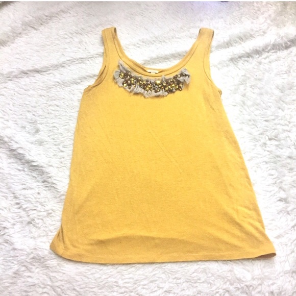 J. Crew | Tops | J Crew Mustard Yellow Top | Poshmark